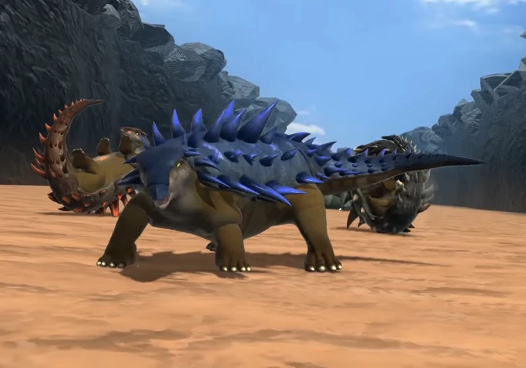 To be honest I see the 3 Polacanthus as the cutest dinosaurs in DBWC ...