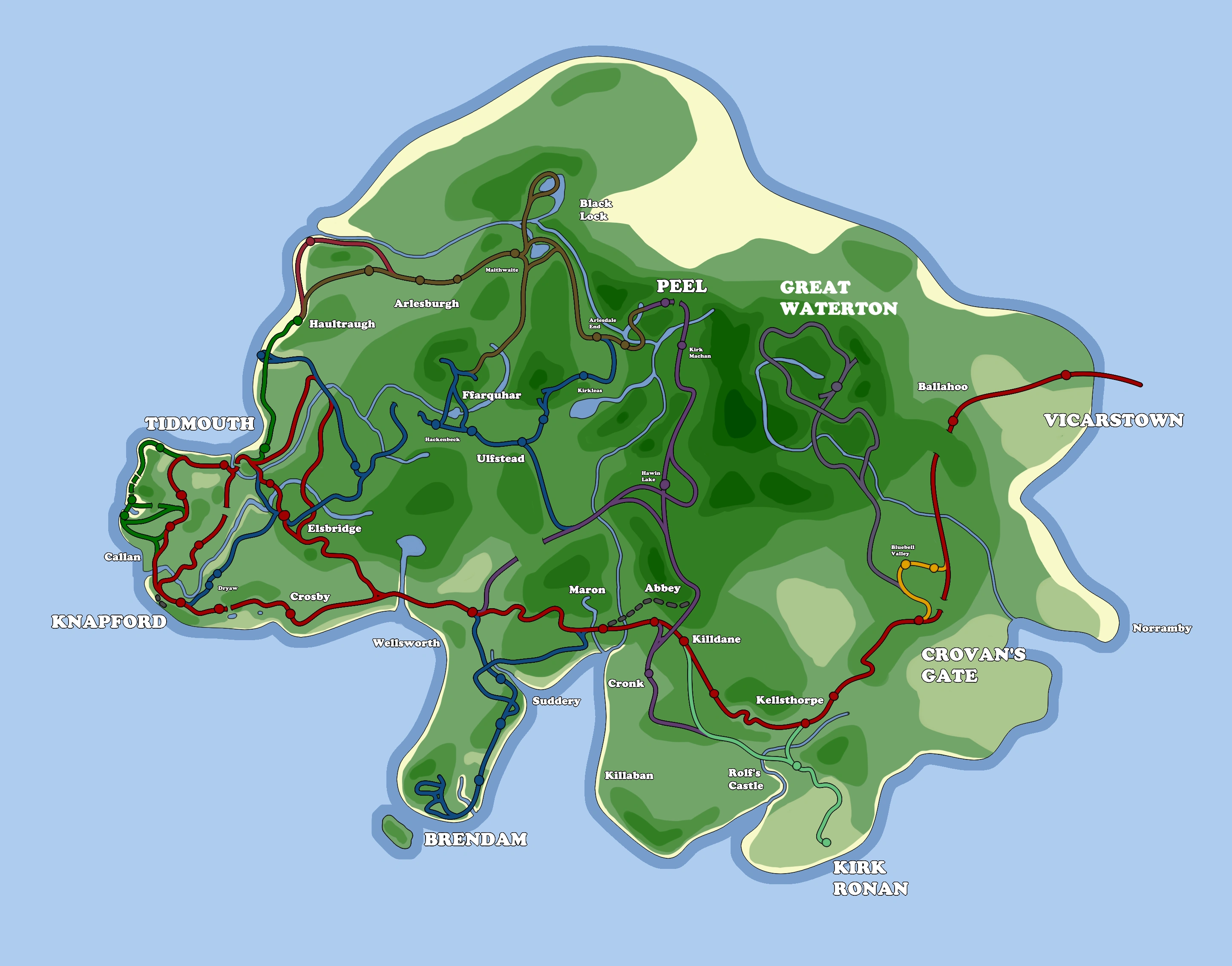 Thoughts on the new BTWF map | Fandom