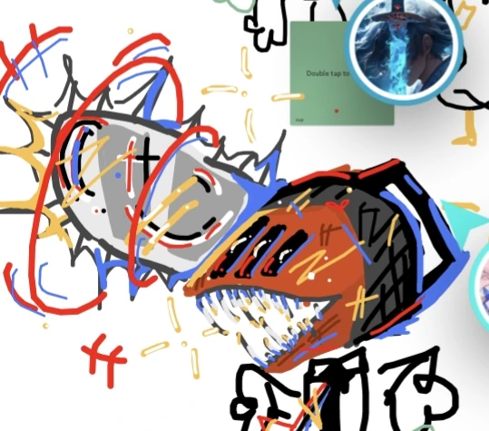 Silly drawing I did on the discord whiteboard 🗣️ | Fandom