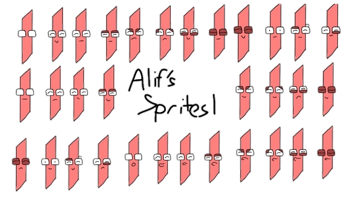 Alif's sprites officially released! | Fandom