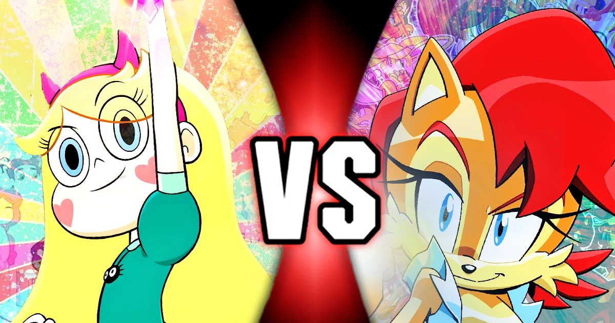 I've completed my first ever blog!: Star Butterfly vs Sally Acorn | Fandom