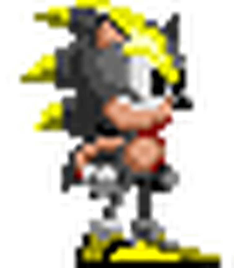 Sonic Nega (sprite edit) | Fandom