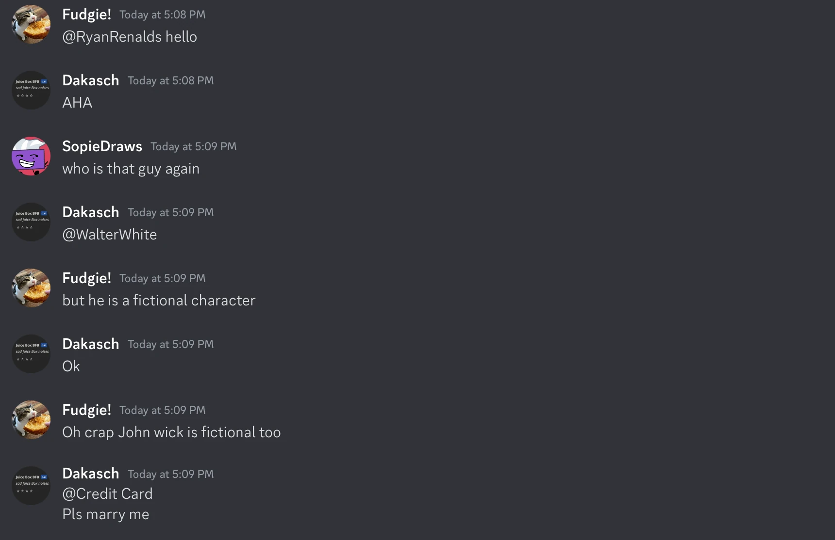 Me and my friends messing around in discord, again. | Fandom