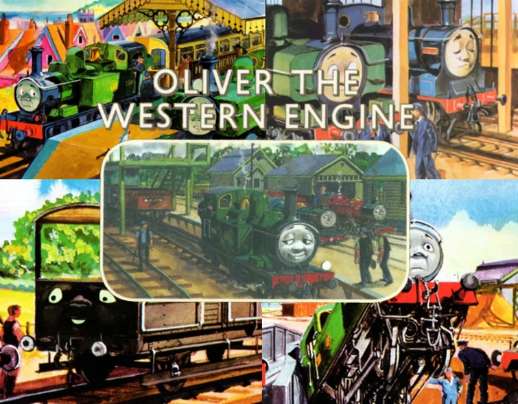 Since I've already done Enterprising Engines, here's Oliver the Western ...