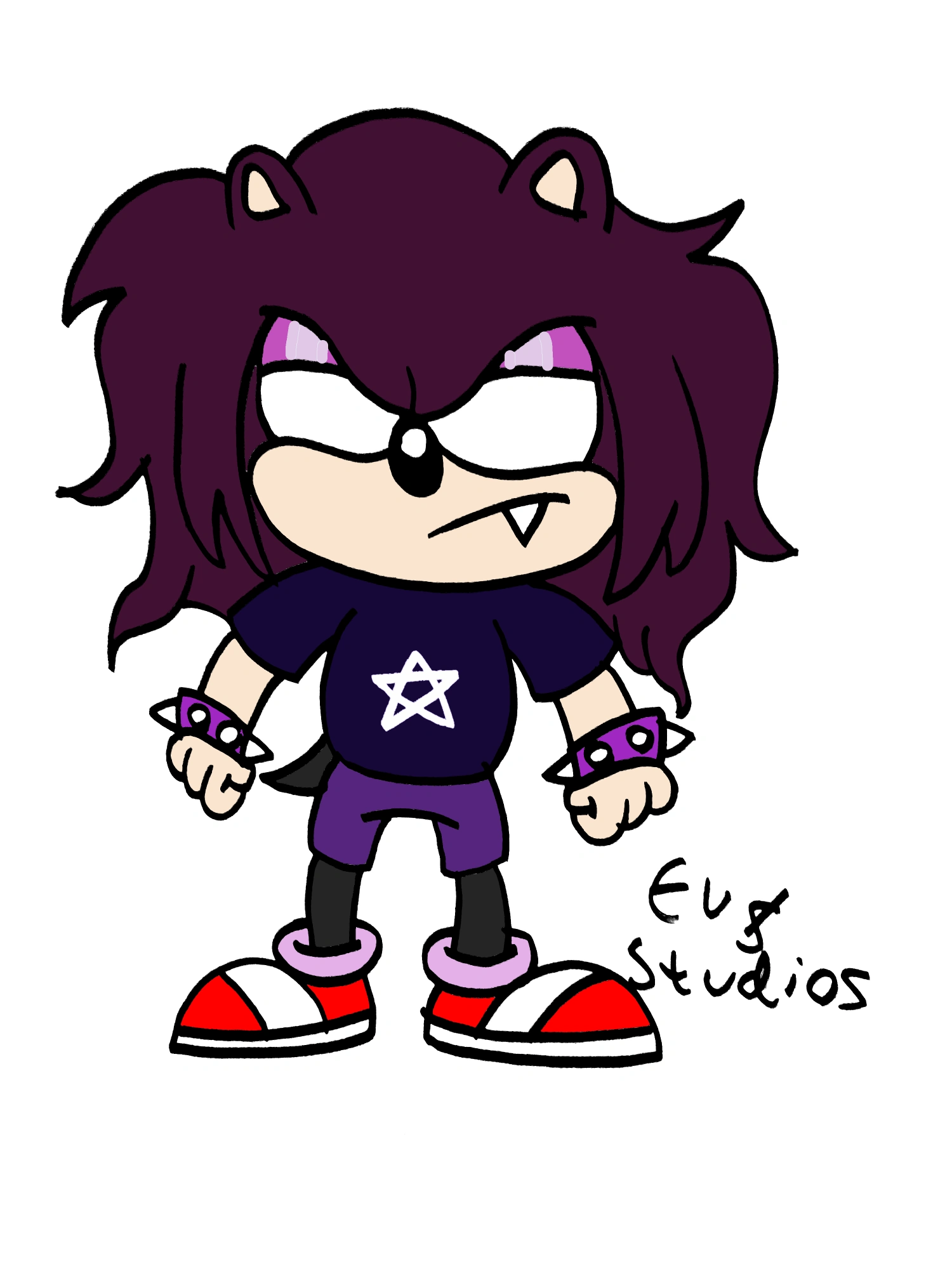 My drawing of TKO Dark Sonic | Fandom