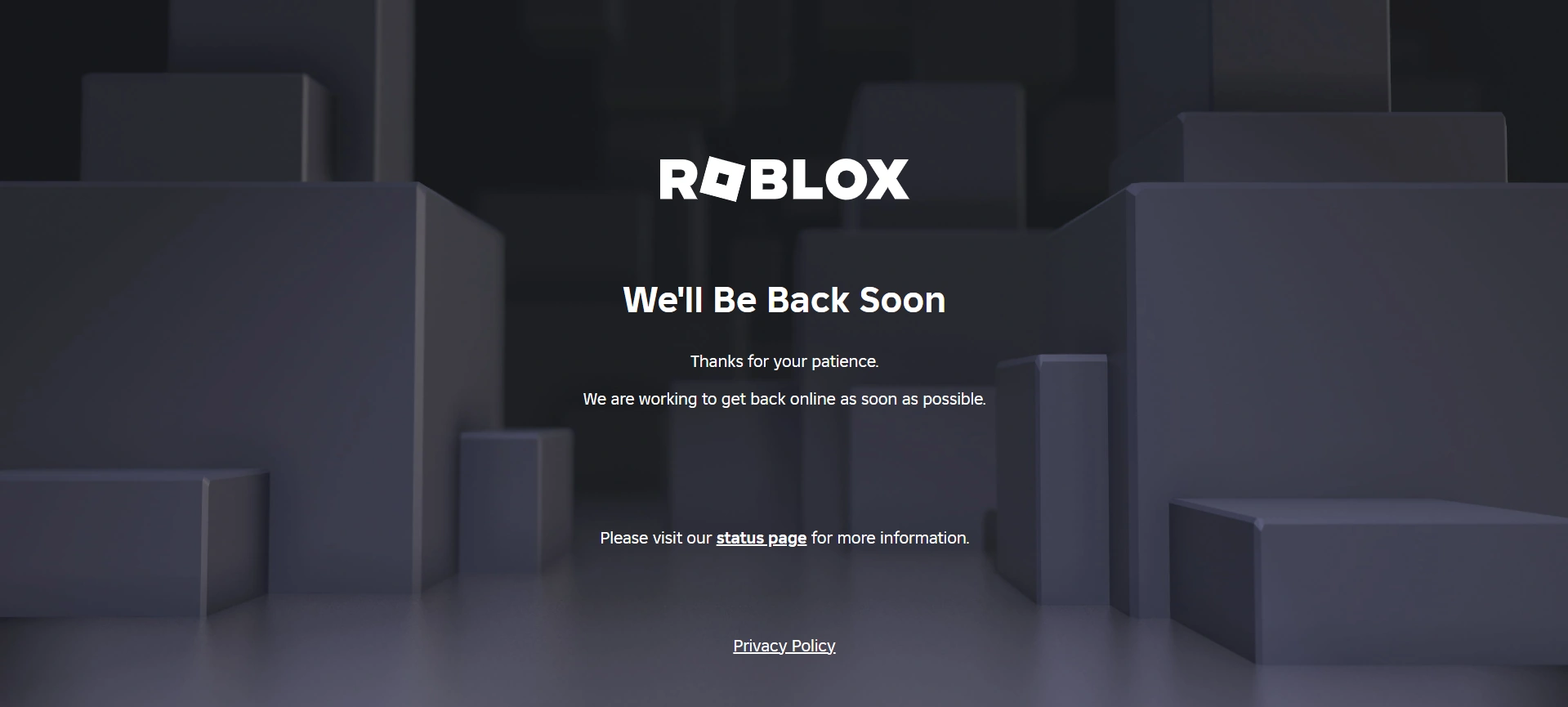 roblox down? | Fandom