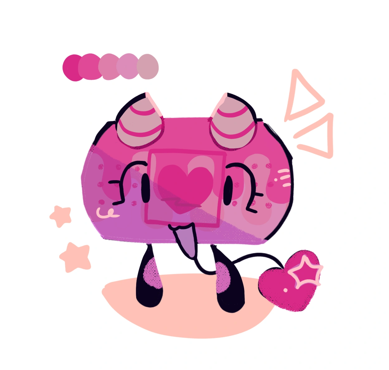 Very simple oc ref and wip!! 💗 | Fandom