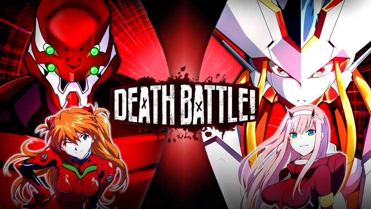 Asuka VS Zero Two (Neon Genesis Evangelion VS Darling in the Franxx ...