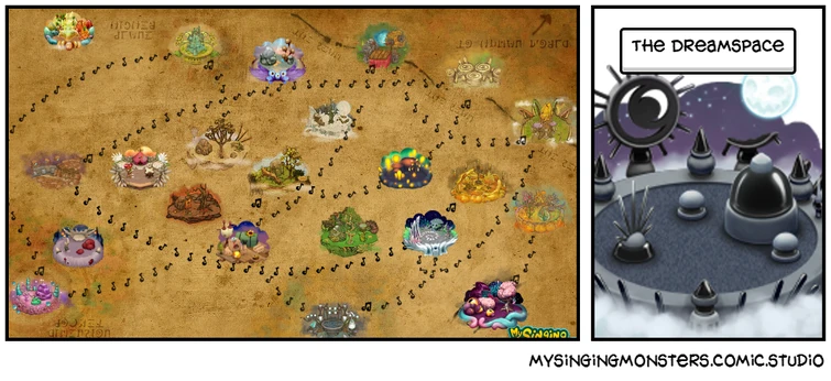 Updated Monster World Map | Fandom