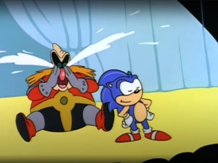 "AOSTH robotnik is the best villain" and yet he cries just because ...
