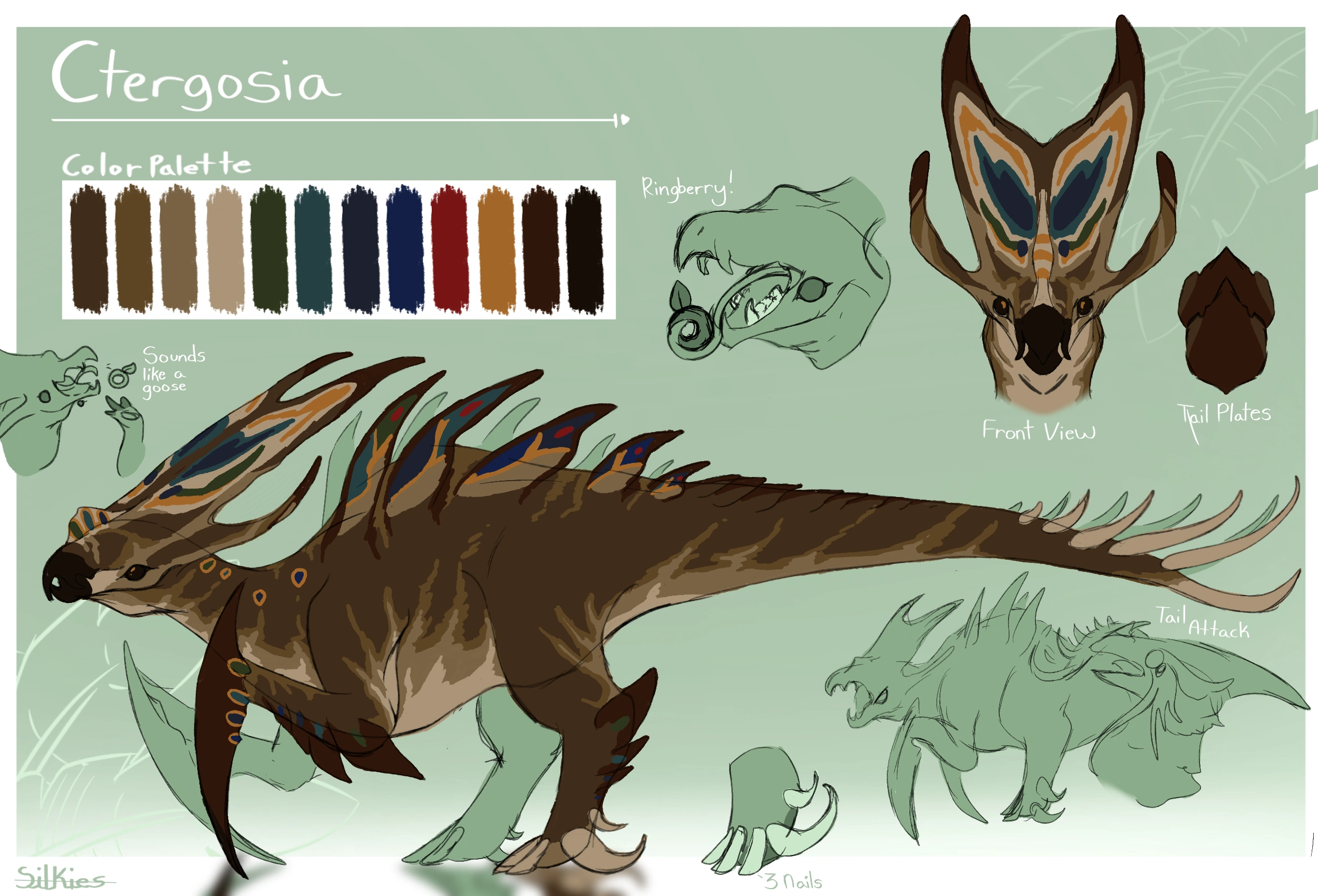 Ctergosia (fan creature) +complete information panels :,) please don't ...