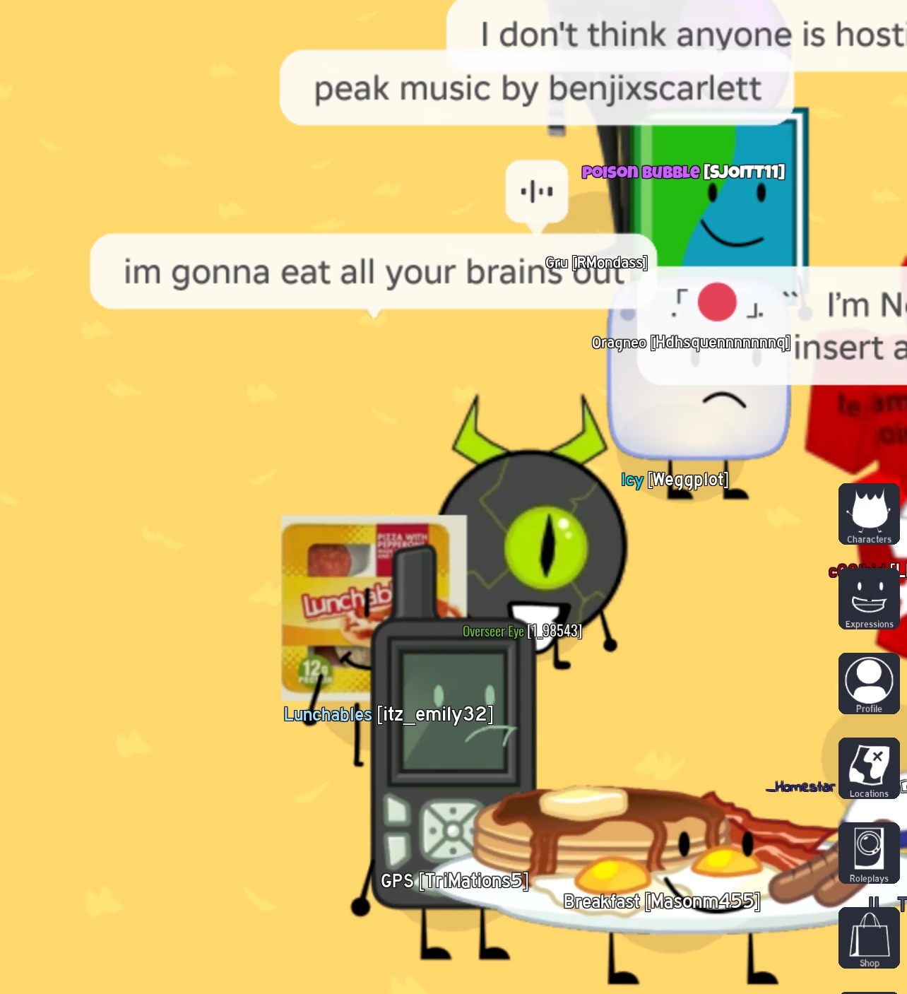 Objects Global - BFDI RP Out of Context screenshots | Fandom