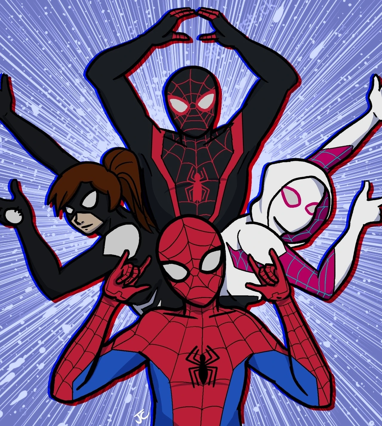 Marvel’s Spider-Man Fan Art Friday: (stormarttss) Web Warriors! | Fandom