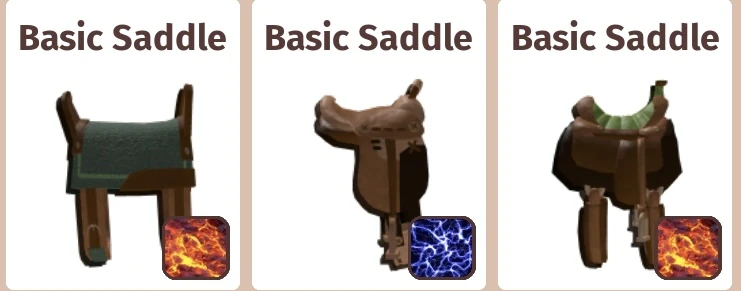 Selling themed saddles | Fandom