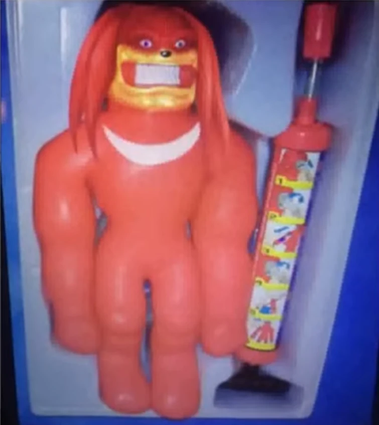 this off brand inflatable knuckles looks like it would make a fine exe ...