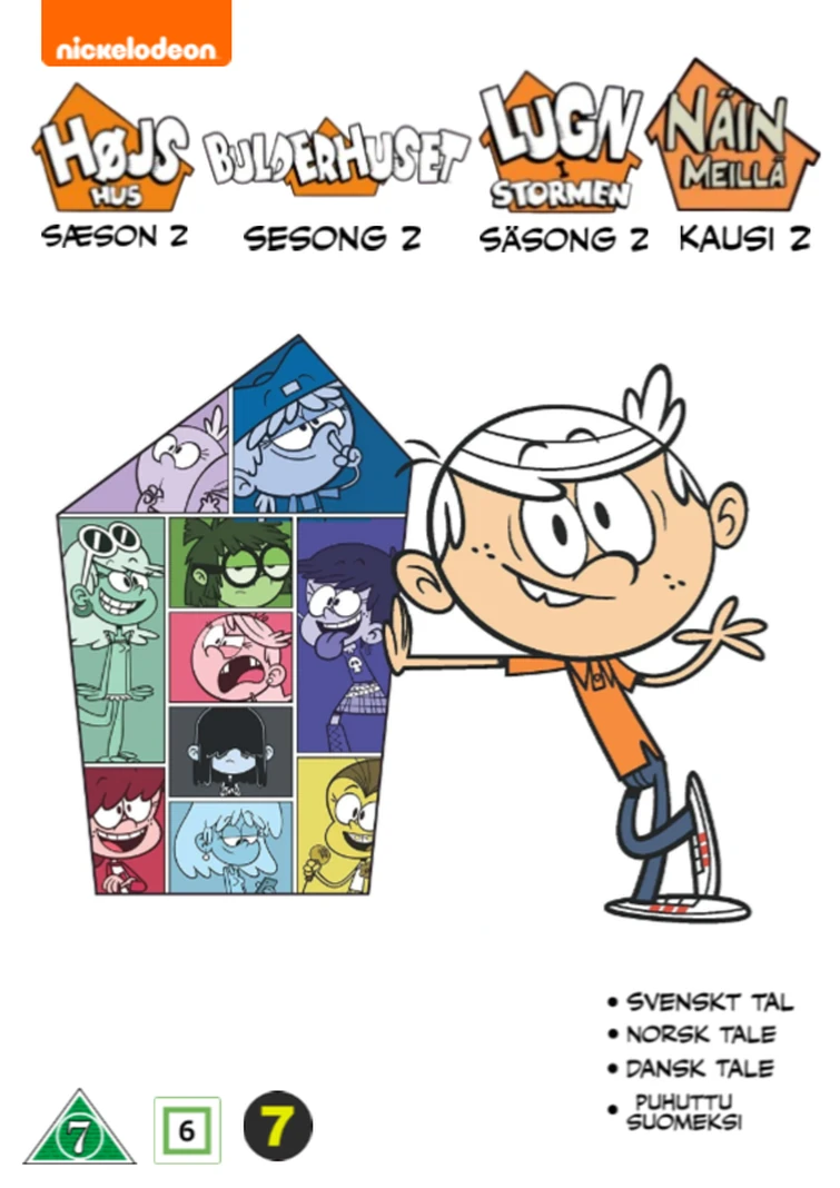 Here are some fanmade Loud House Seasons 1-3 Nordic DVDs that I made ...