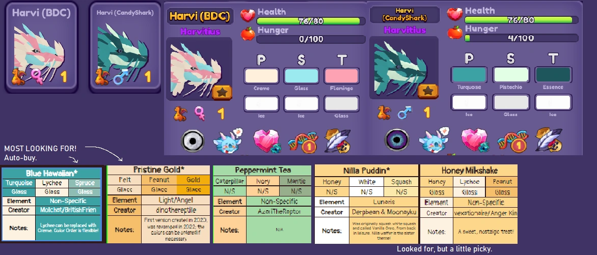 Swapping THEMED Harvi's! (BDC and CS) | Fandom