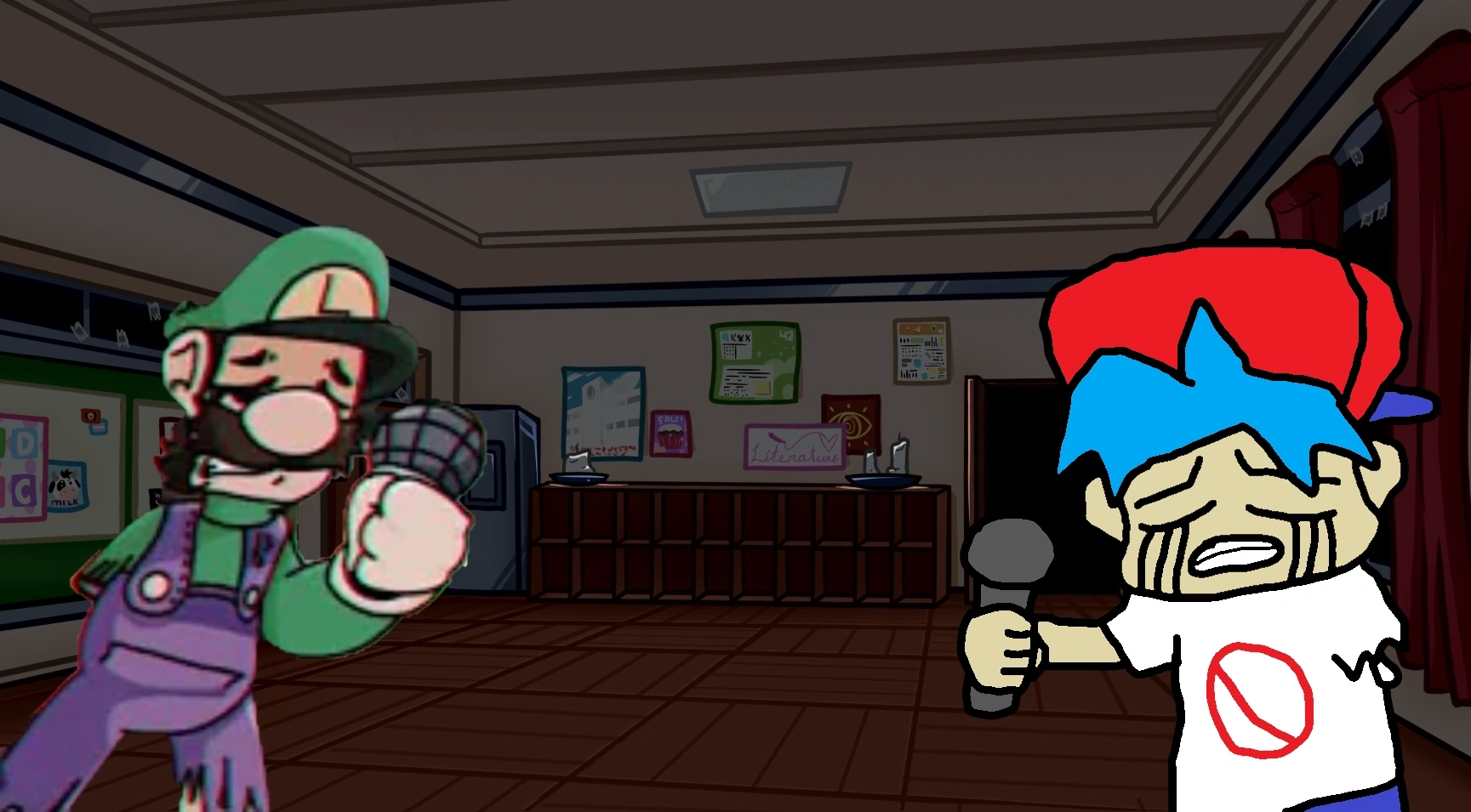 Console War : Mario is Missing VS Chris Mario is Missing [Friday Night ...