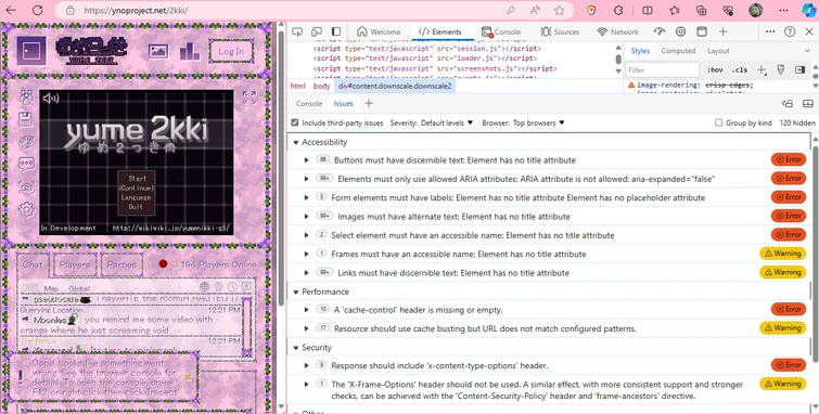 Bro I think my Yume 2kki Online is a little broken. | Fandom