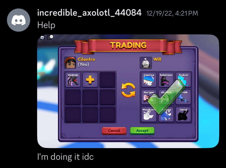 throwback to that one time i traded my veid.. THIS WAS IN 2022 CRYING SO HARD | Fandom