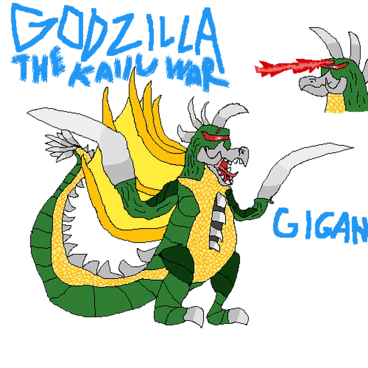 I remember making this fan made Gigan redesign back in early 2022 | Fandom