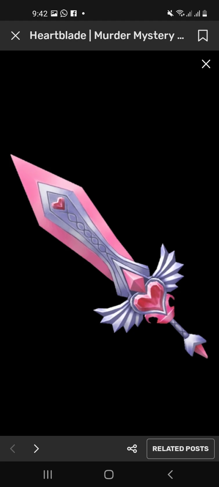 TRADING HEARTBLADE MM2 | Fandom