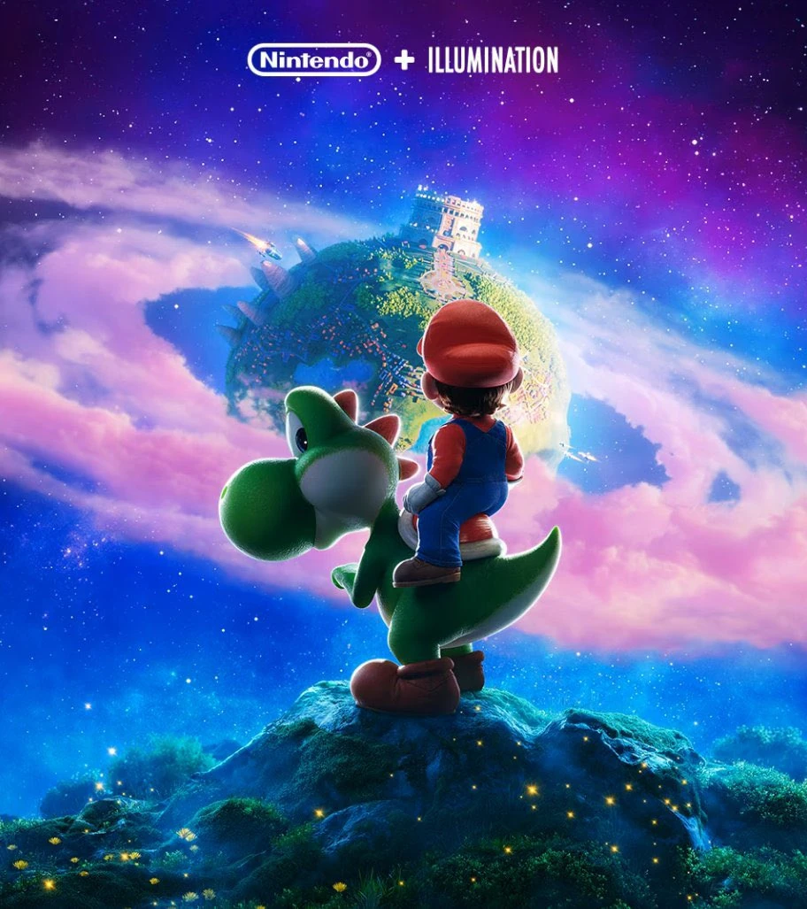 New poster for ‘THE SUPER MARIO GALAXY MOVIE’ | Fandom
