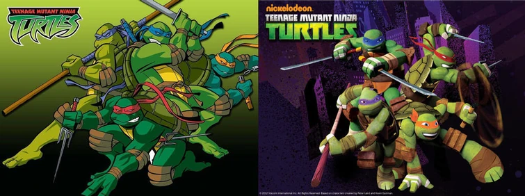 TMNT 2003 and TMNT 2012 Crossover | Fandom