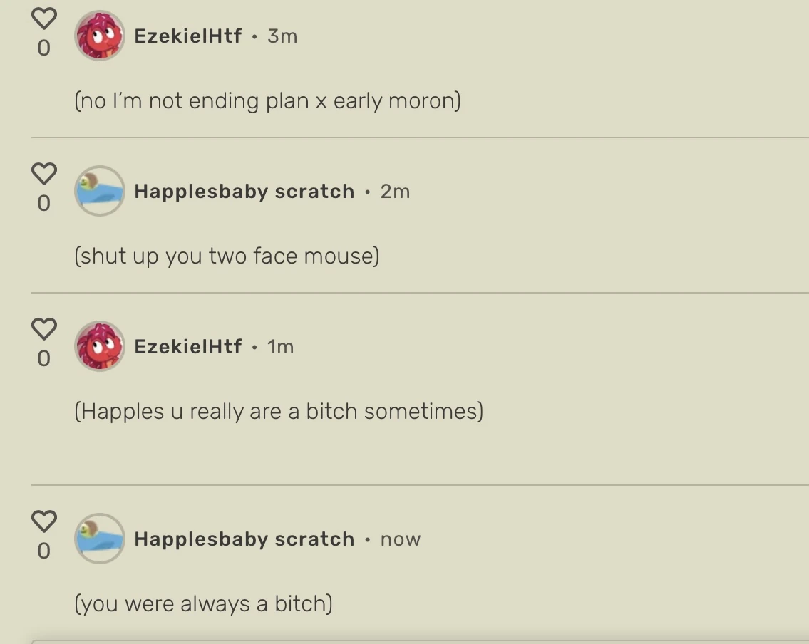 HAPPLES JUST STOP U MORON | Fandom