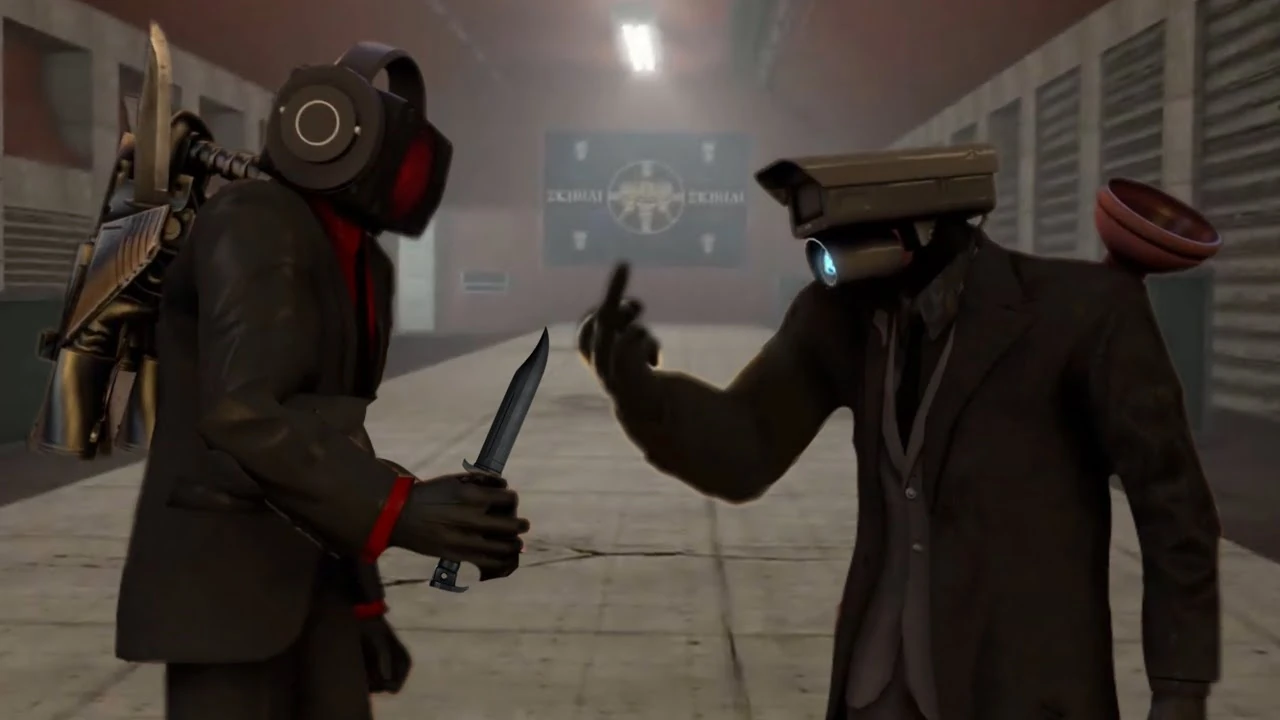 Dark Speakerman folded Plungerman into minecraft | Fandom