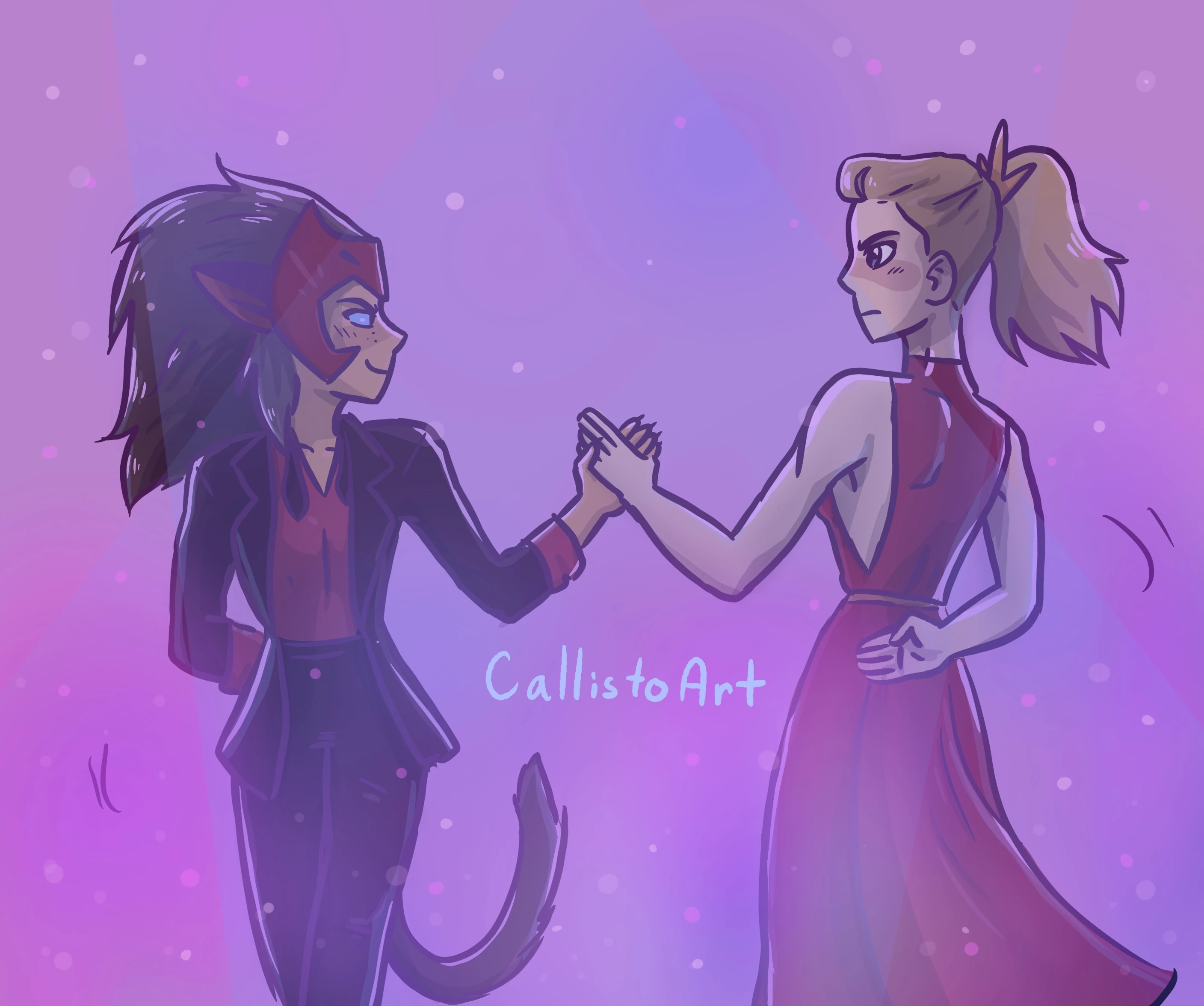 Princess Prom Catradora FanArt | Fandom
