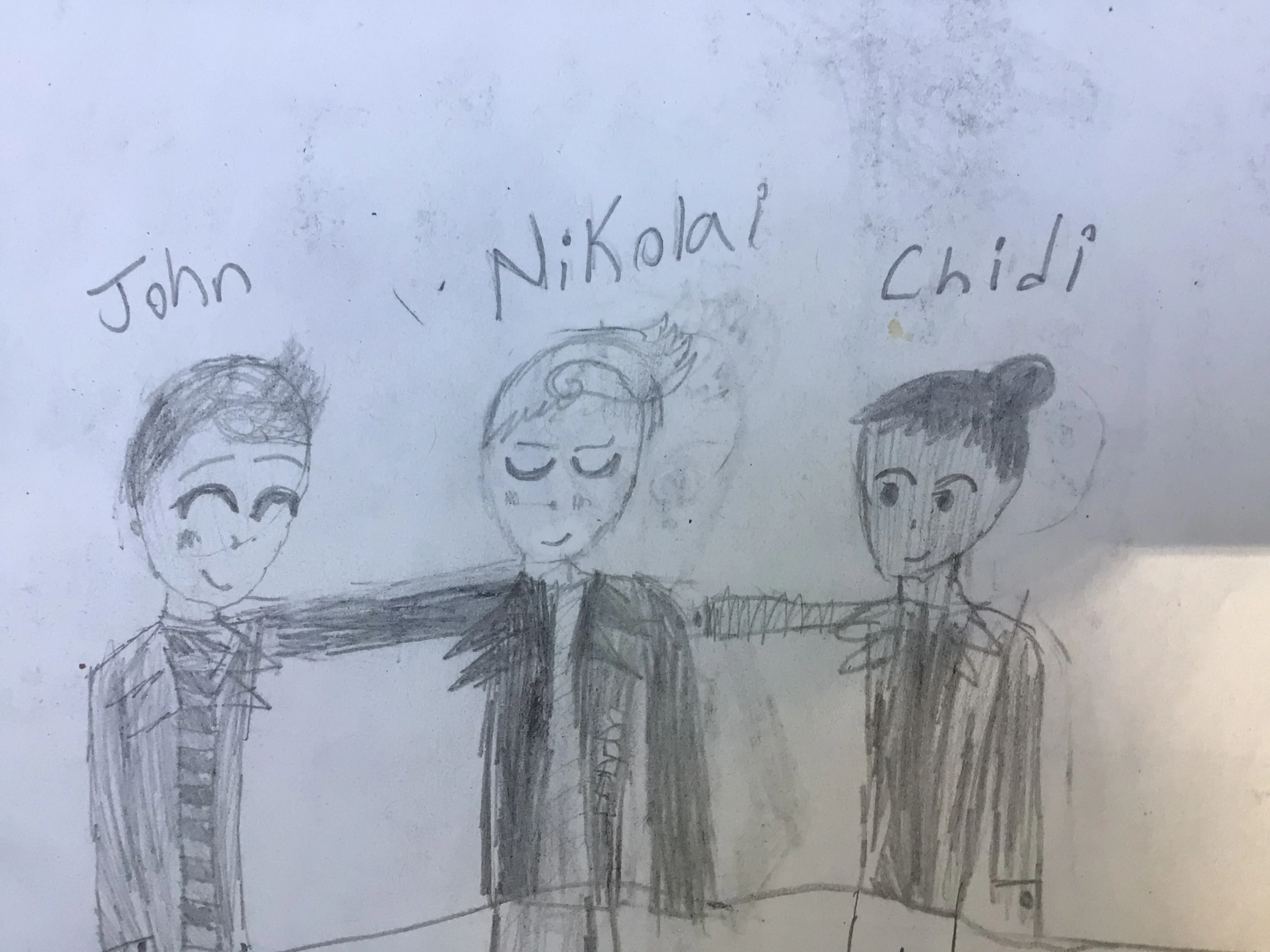 John and Nikolai and Chidi | Fandom