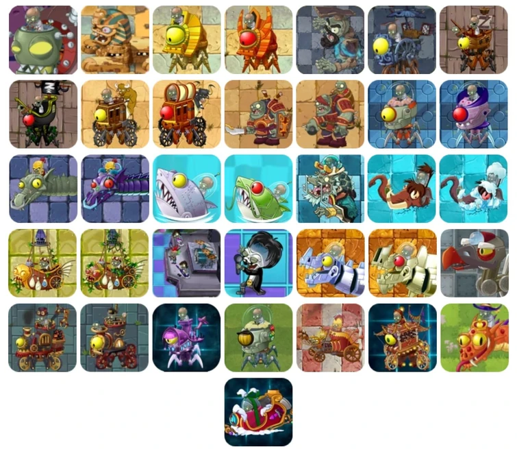 Plants vs. Zombies Universe Dr. Zomboss All Robot | Fandom