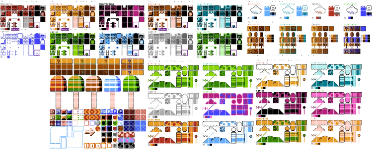 Custom SMB tiles + pallets | Fandom
