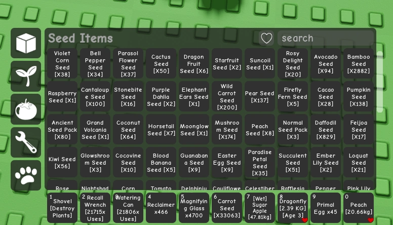 im a hoarder, heres how my seed collection looks like | Fandom