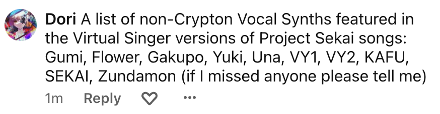 Me when someone says "Sekai fans only know the Cryptonloids": | Fandom