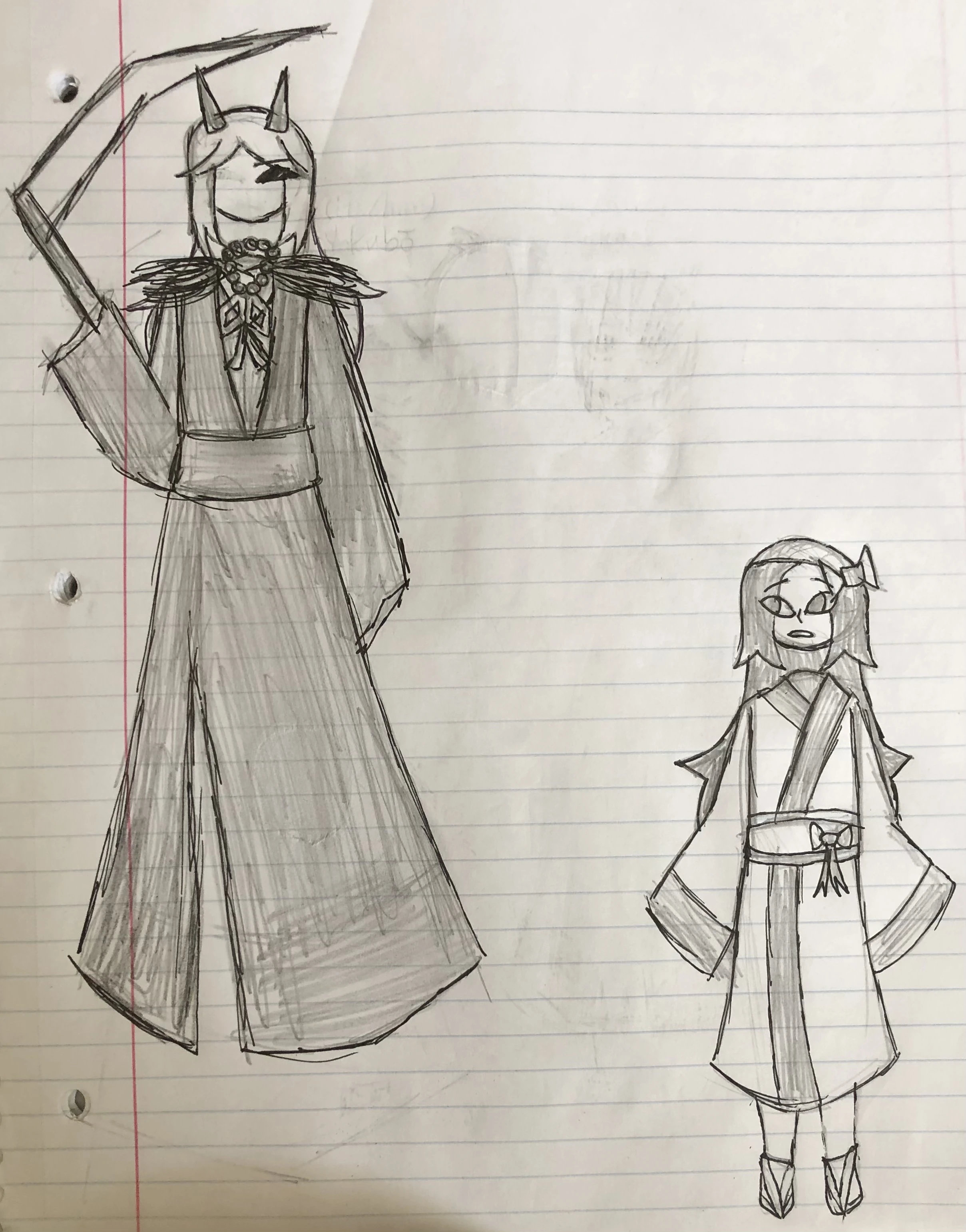 Shinigami and human Hiachi in the FPE art style | Fandom