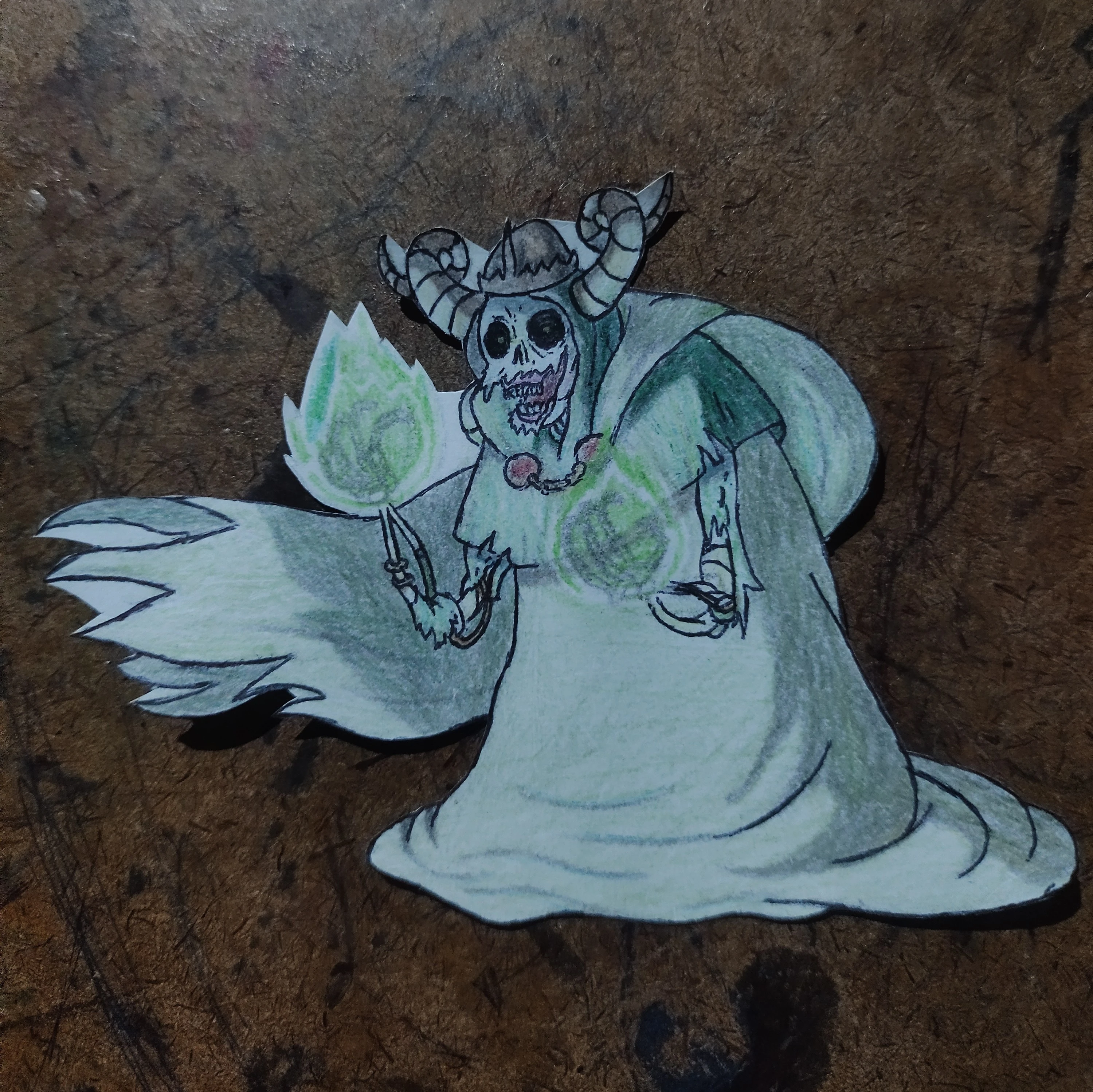 Drawing of the lich? | Fandom