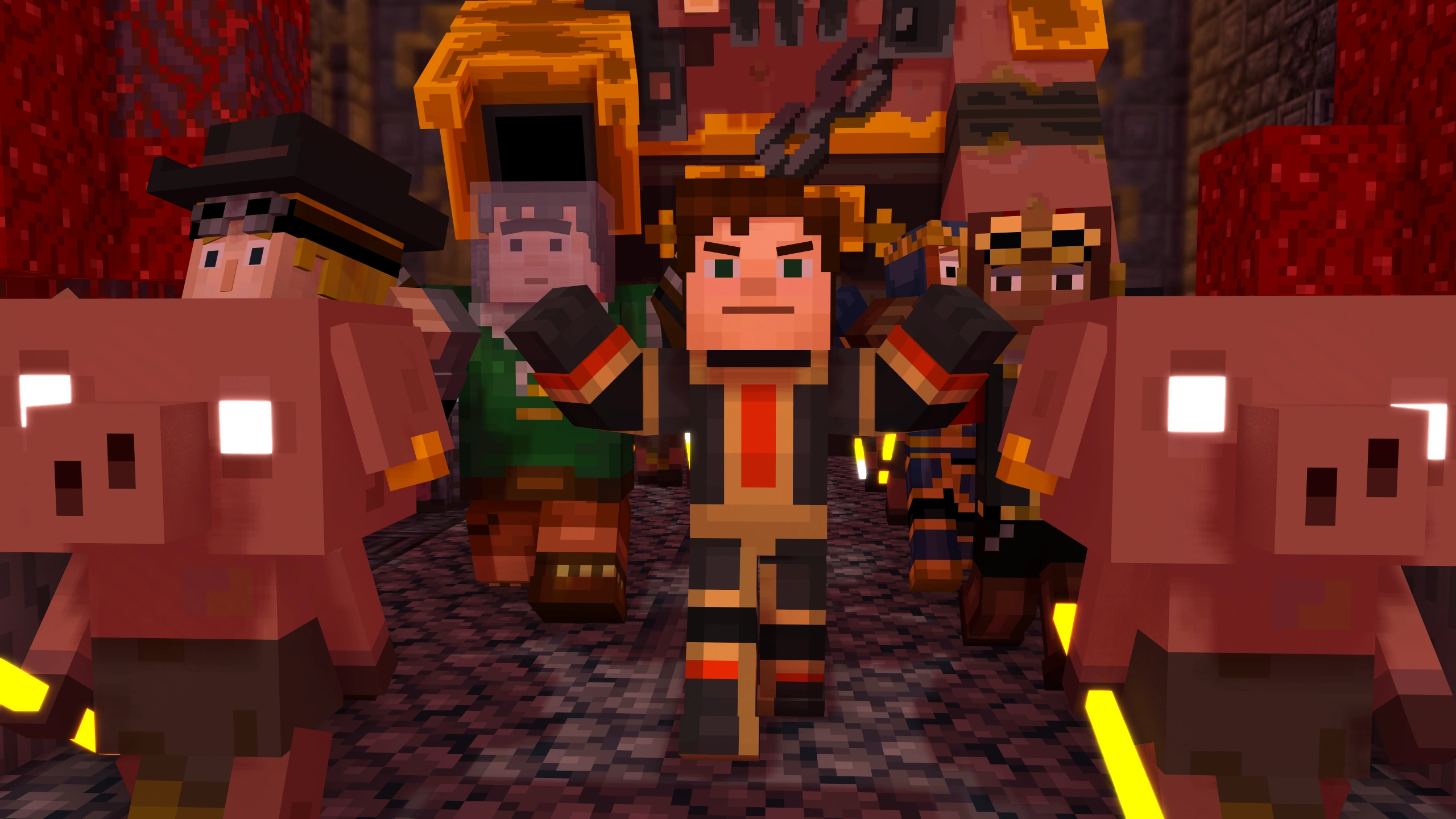 Jesse's Gang and the Piglin Army! | Fandom