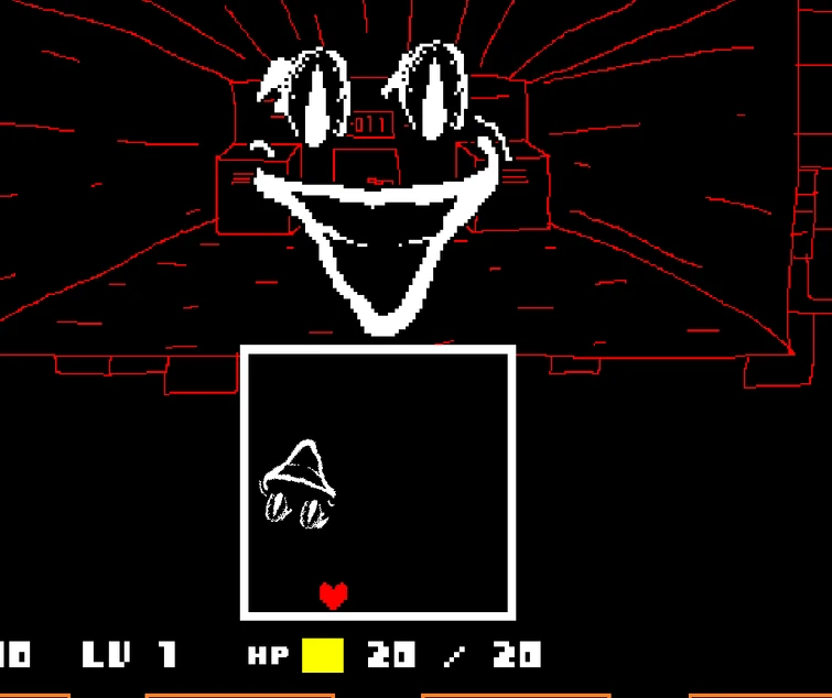 I made an A-10 thing in Create Your Frisk. (download in description if ...