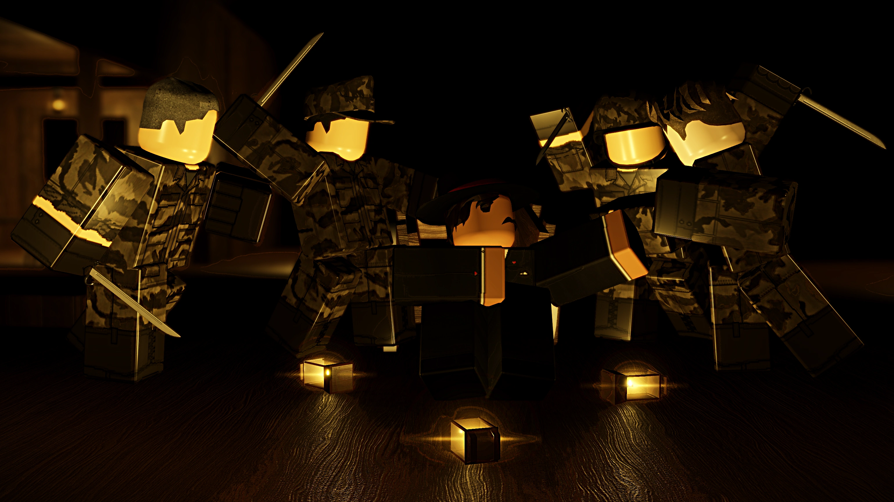 Was bored and tried recreating Caesar's assassination but with Aran Tau ...