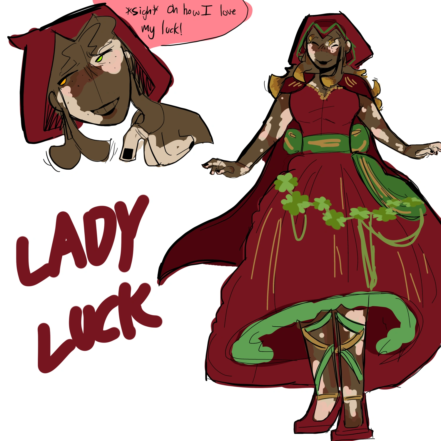 Lady Luck concept + bonus | Fandom