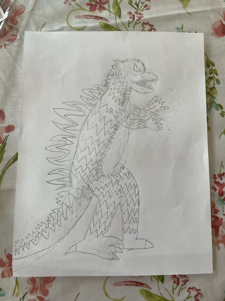 Here’s my own Godzilla design! | Fandom