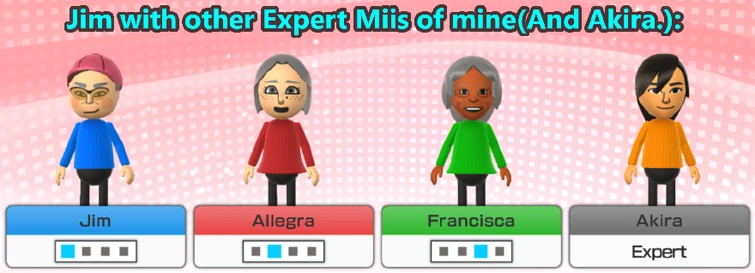 Mii Party Custom CPU Miis 78#: Jim. | Fandom