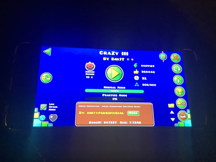 Crazy III 100% | Fandom