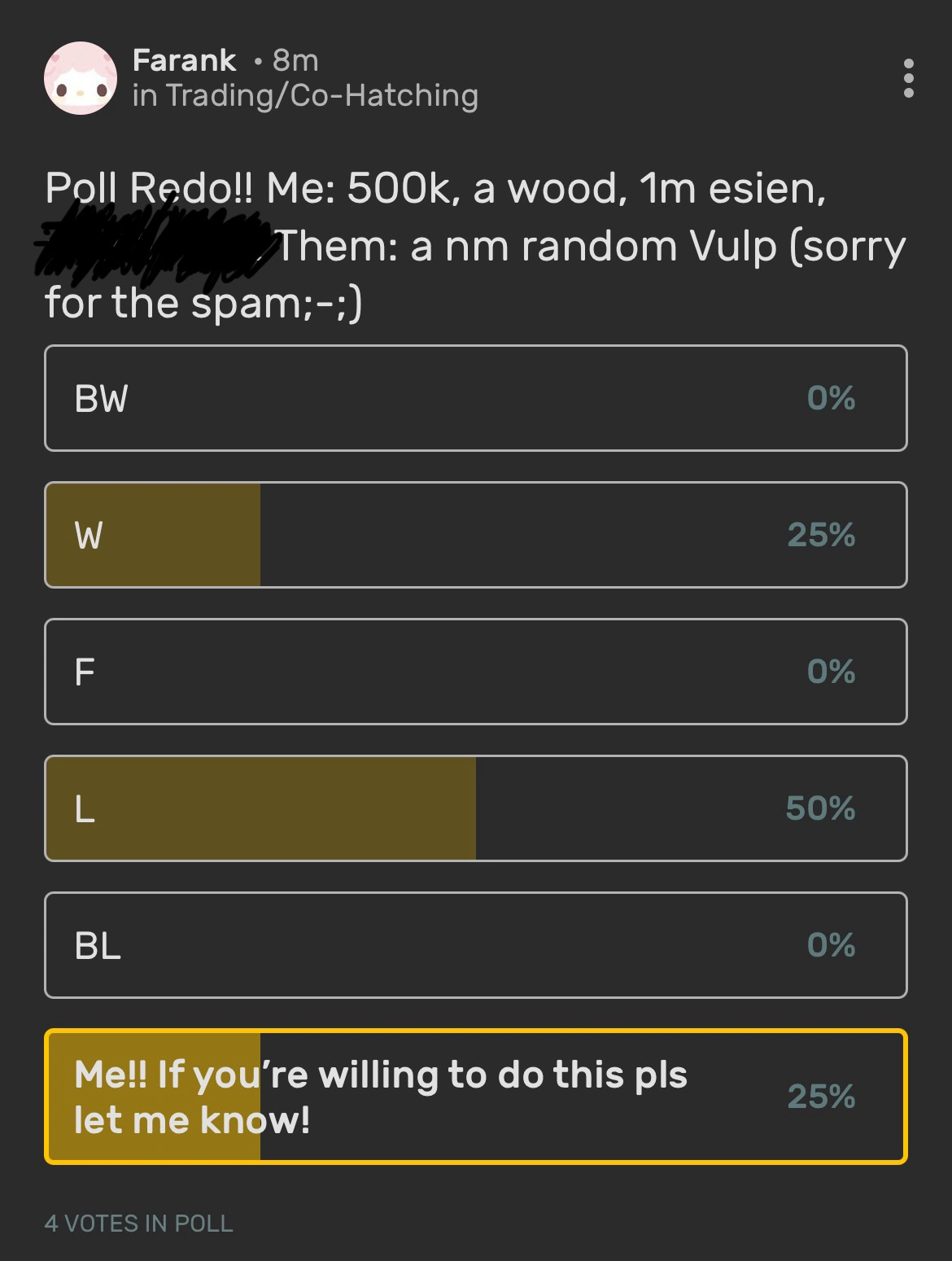 Repost Lf:Vulp^^ | Fandom