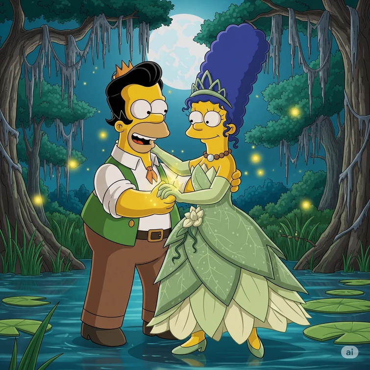 The Simpsons X The Princess & The Frog | Fandom