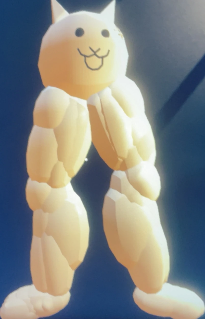 I made macho legs cat in RR | Fandom