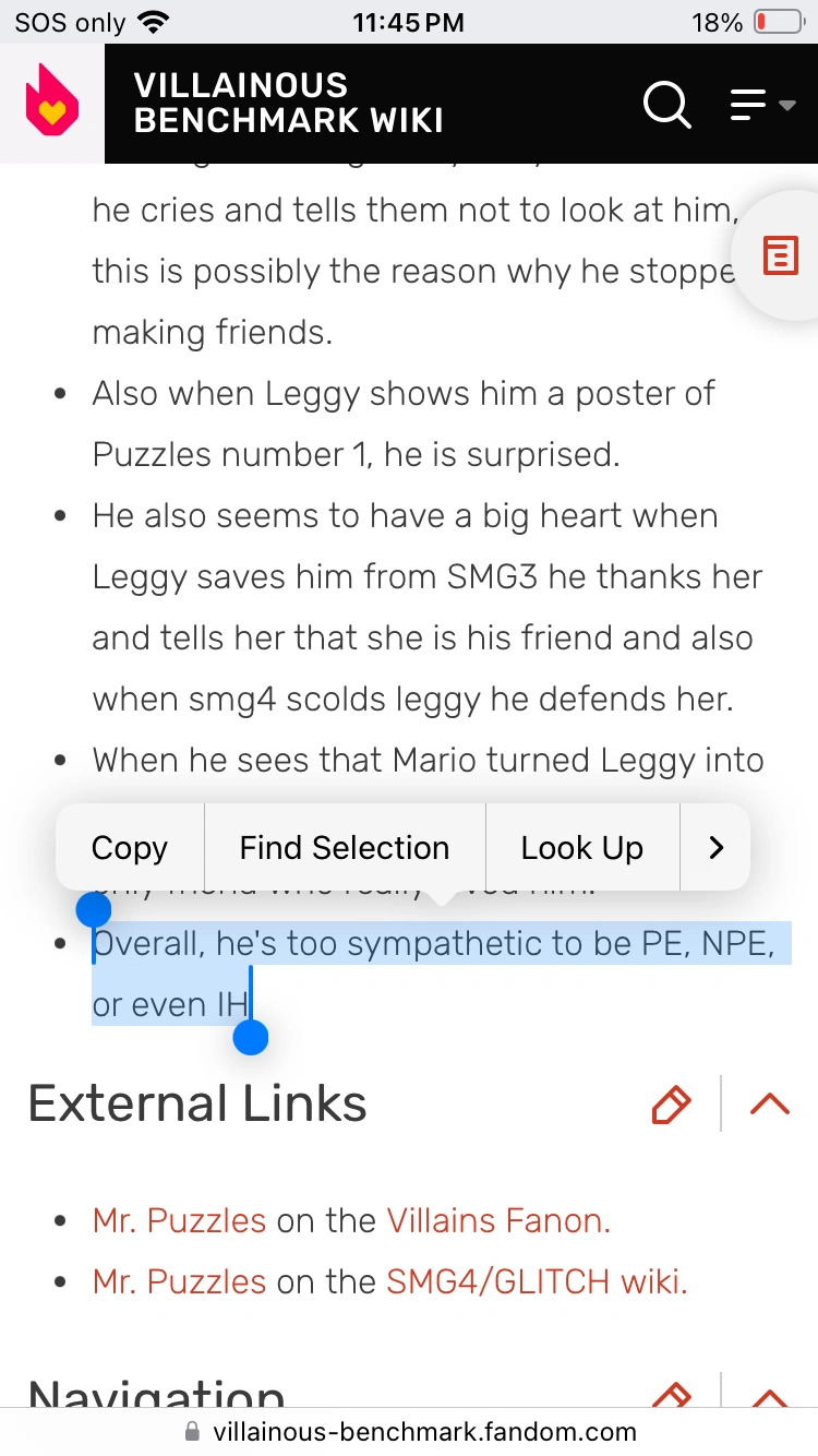 Huh? I thought VB meant only failing the heinous standards? | Fandom