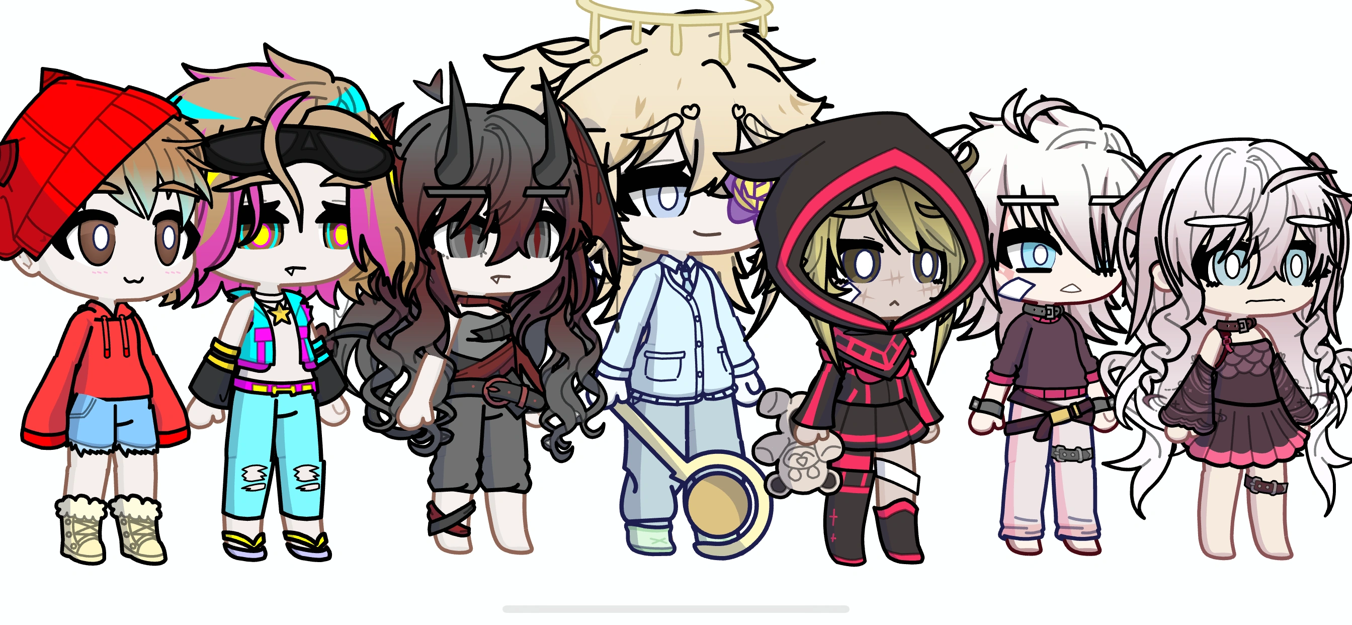 Height comparison of my characters cuz I’m bored (lazy post) | Fandom